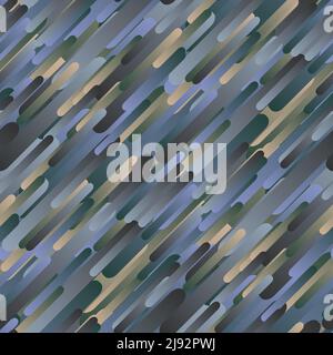 Seamless funky pill shaped gradient lines surface pattern design for ...