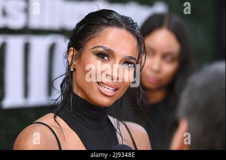 Singer Ciara attends the Sports Illustrated Swimsuit Celebrates 2022 ...
