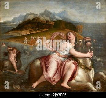 Ratto di Europa - olio su tavola - Pieter Paul Rubens 1635 - Madrid ...