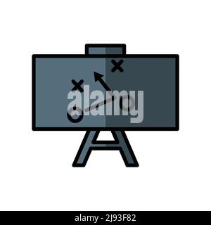 Football strategy icon, simple black style Stock Vector Image & Art - Alamy