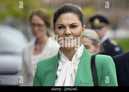 MALMÖ 20220520 Crown Princess Victoria and Prince Daniel arrive to ...
