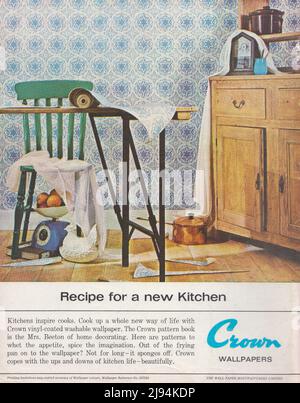 1970s Kitchen Wallpaper