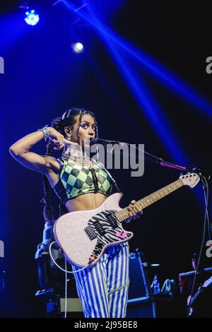 Amy Love of Nova Twins performs at the Welcome To Rockville Music ...