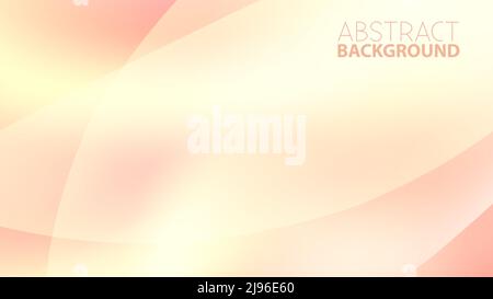 Abstract unsaturated very light warm orange wallpaper. Vector graphic ...