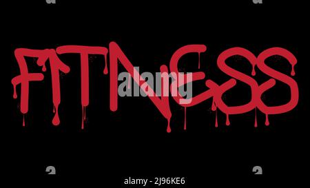 Yoga. Graffiti tag. Abstract modern street art decoration performed in ...