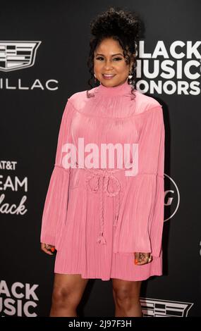 Radio Personality Angela Yee arrives on the Red Carpet of the 7th ...