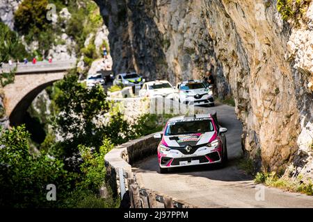 30 DALMASSO Pauline, DELON Marine, Renault Clio RS Line, action during ...