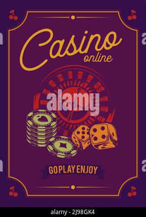 t-shirt-design elements .cards chips roulette Stock Vector Image & Art ...