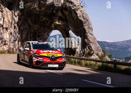 38 SARHY Jeremy, DECLERCK LoÏc, Renault Clio RS Line, action during the ...