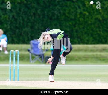 BECKENHAM ENGLAND - MAY 21 L-R Western Storm's Natasha Wraith and ...