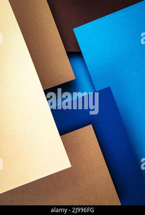 abstract composition inclined surfaces colored paper Stock Photo - Alamy
