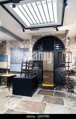 Interior of Stories of Lynn Museum and Old Gaol Cells, King's Lynn ...