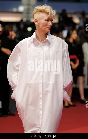 Tilda Swinton is seen during the 75th Venice Film Festival on September ...
