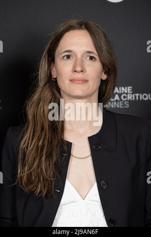 Celine Devaux poses at the photocall of the film Tout Le Monde Aime ...