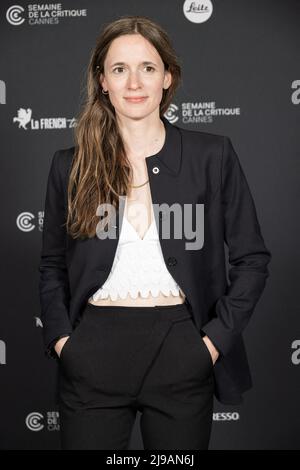 Celine Devaux poses at the photocall of the film Tout Le Monde Aime ...