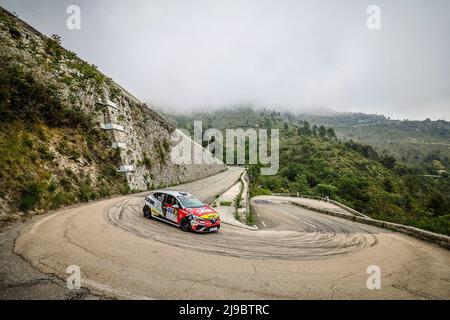 38 SARHY Jeremy, DECLERCK LoÏc, Renault Clio RS Line, action during the ...