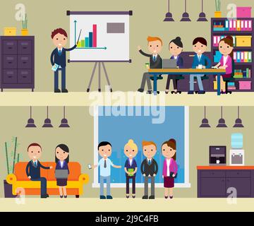 Business, team, negotiation, interview concept. Team of young boys and ...