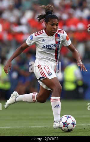 Catarina Macario (Olympique Lyonnais) in action during the UEFA ...