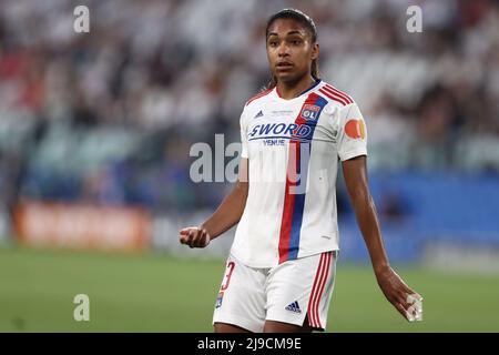 Catarina Macario (Olympique Lyonnais) looks on during the UEFA ...