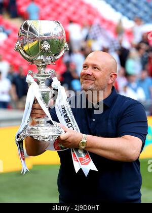 Andy Woodman Manager of Bromley. - Bromley v Blackpool, Emirates FA Cup ...