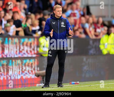 Eddie Howe Newcastle United Manager during the Premier League match ...