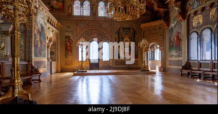 Neuschwanstein Singers Hall Stock Photo - Alamy