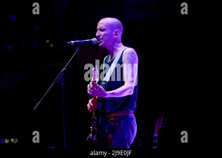 Rome, Italy. 22nd May, 2022. Giovanni Truppi, Singer during Giovanni ...