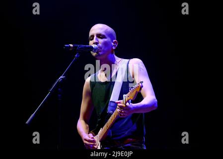 Rome, Italy. 22nd May, 2022. Giovanni Truppi, Singer during Giovanni ...