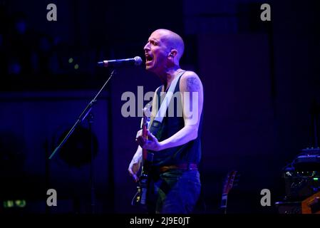 Rome, Italy. 22nd May, 2022. Giovanni Truppi, Singer during Giovanni ...