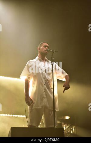 The Italian singer and lyricist Alessandro Mahmoud, known as Mahmood ...