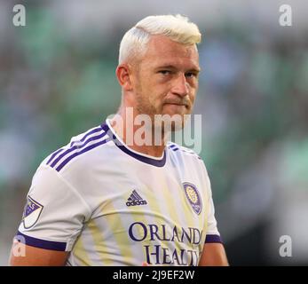 Orlando City defender Robin Jansson (6) during an MLS soccer match ...