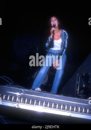 Irvine, California, USA 8th June 1996 Singer Cher and Mark Calderon ...