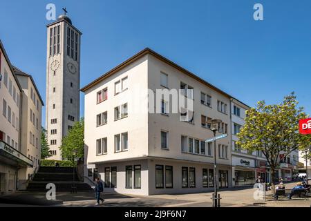 Deutschland, NRW, Solingen, Turm der Stadtkirche - Evangelische ...