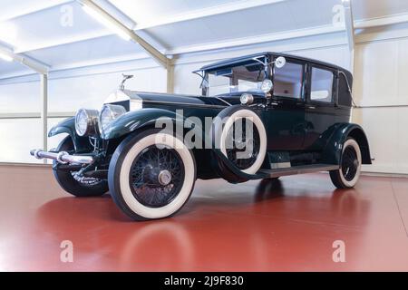 GALDAMES, SPAIN-AUGUST 8, 2021: 1926 Rolls-Royce Silver Ghost ...