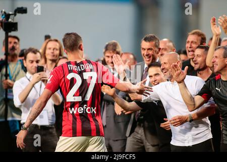 Daniel Maldini during the Italian championship Serie A football match ...