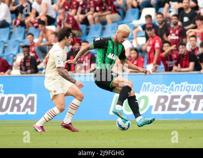 Gianluca Scamacca during the Italian championship Serie A football ...