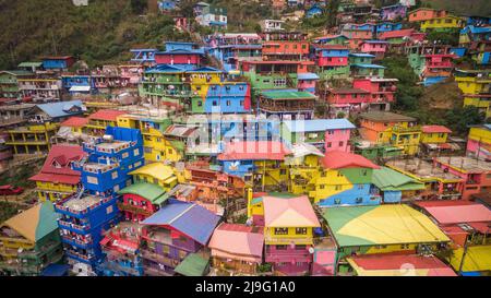 The StoBoSa Hillside Homes Artwork in La Trinidad, Benguet, Philippines ...