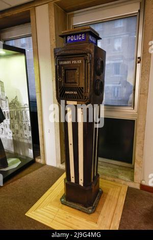 France Paris Museum Of The Prefecture Of Police The Guillotine Stock