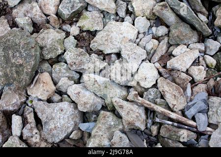 Cliff Rubble on Baltic Sea Shore Stock Photo - Alamy