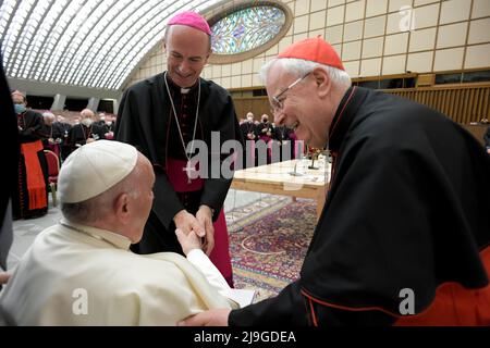Vatican, Vatican. 23rd May, 2022. Italy, Rome, Vatican, 22/05/23. Pope ...
