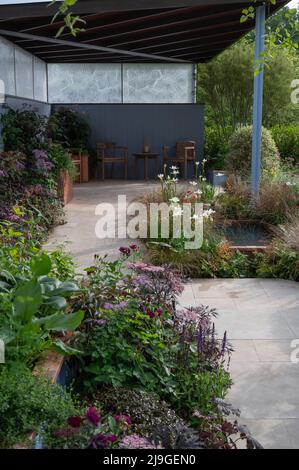 The SSAFA garden at the Chelsea Flower Show 2022 designed by Amanda ...