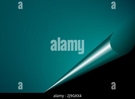 turn over edge sticker note paper Stock Photo - Alamy