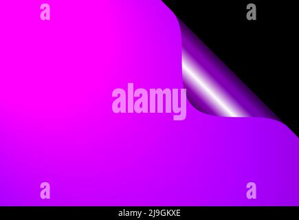 turn over edge sticker note paper Stock Photo - Alamy