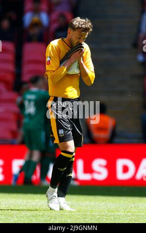 Joe Benn of Littlehampton Town during The Buildbase FA Vase Final Final ...