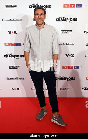 Cologne, Germany. 23rd May, 2022. Simon Rupp, actor, comes to the ...