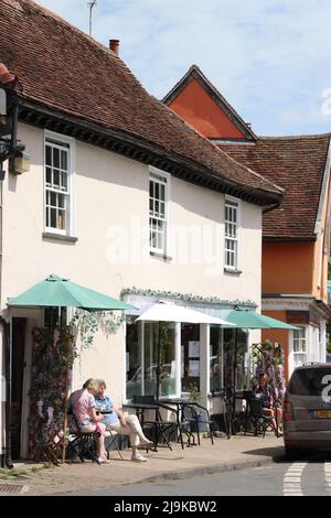 Broad Street, Boxford, Suffolk, UK Stock Photo - Alamy