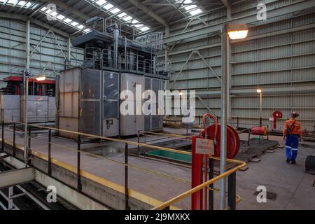 Precision & Processing: Outotec Control in Kansanshi Stock Photo - Alamy