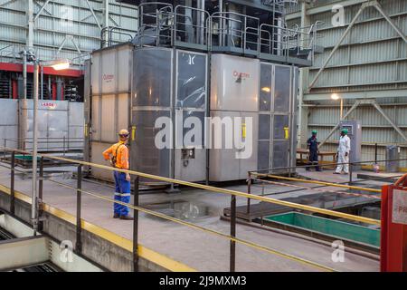 Precision & Processing: Outotec Control in Kansanshi Stock Photo - Alamy