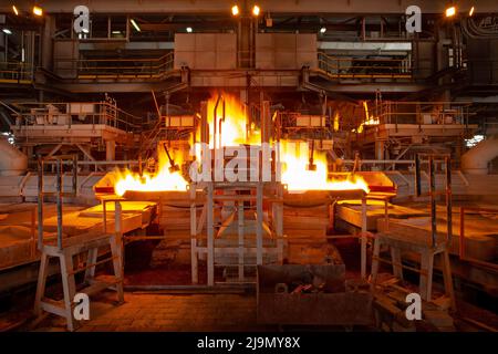 First Quantum Minerals copper smelter in operation Stock Photo - Alamy