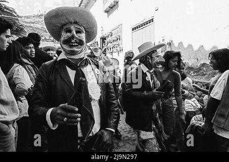 Mamacha Carmen pilgrimage and celebration in Paucartambo, Cusco, Peru ...